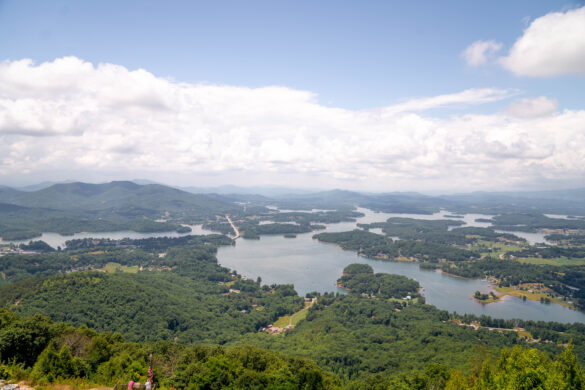You Can't Miss This Beautiful View at Bell Mountain in Georgia - A Sip ...